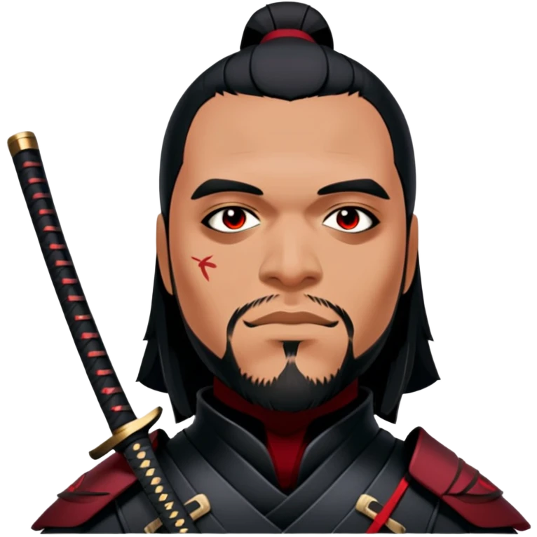 Shadow Samurai emoji | AI Emoji Generator