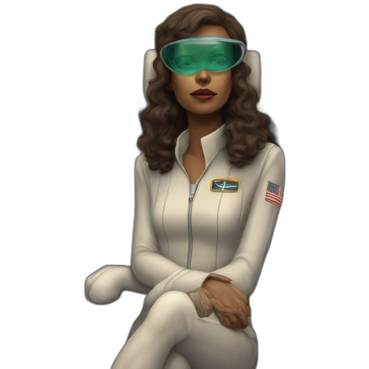retro sci-fi cockpit experience emoji | AI Emoji Generator