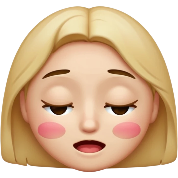 embarrassed, blushing, with closed eyes, and shaped like a traditional ...