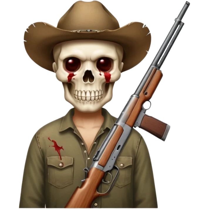 Country hick with a shotgun. From the chest to. In the style of your ...