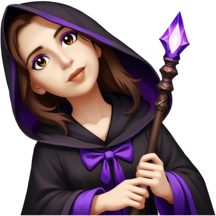 Obsidian Mage emoji | AI Emoji Generator