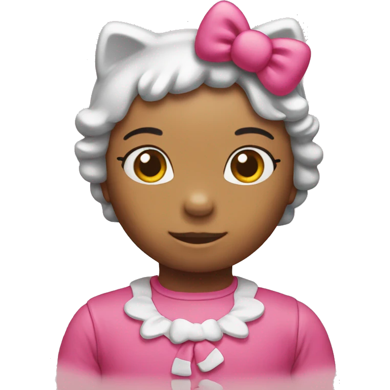 Hello kitty emoji | AI Emoji Generator