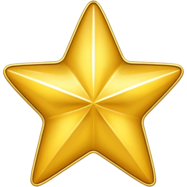 Gold Star Emoji AI Emoji Generator