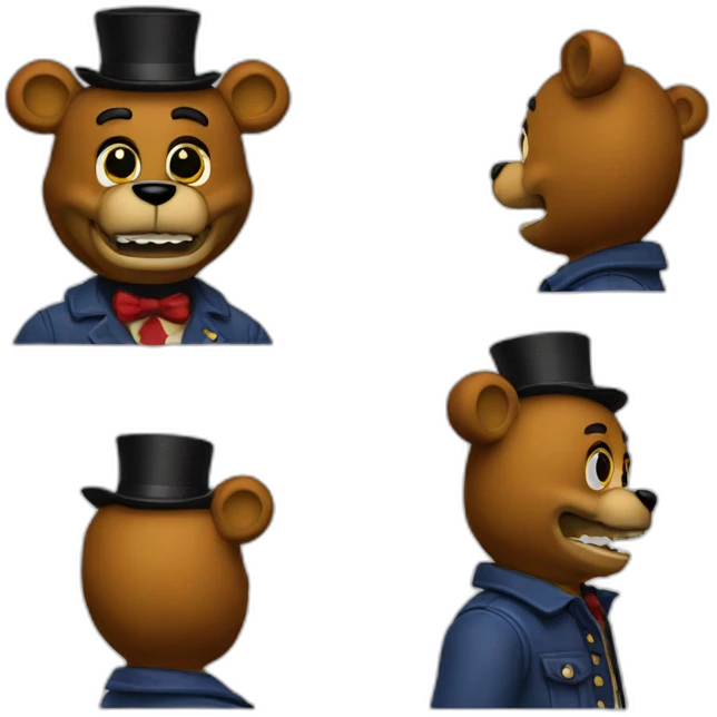 Freddy fazbear emoji | AI Emoji Generator