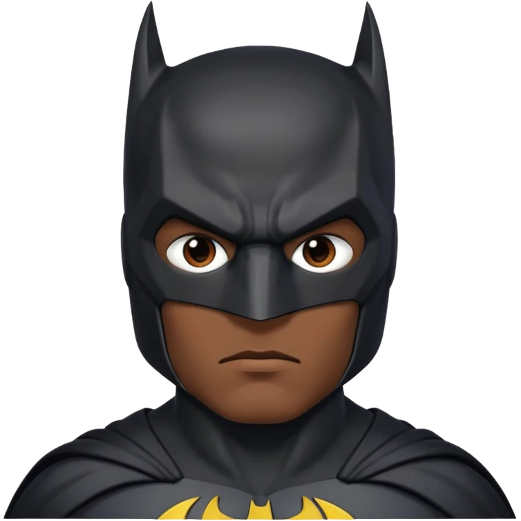 Gigachad gibi jawline flex atan batman emoji | AI Emoji Generator