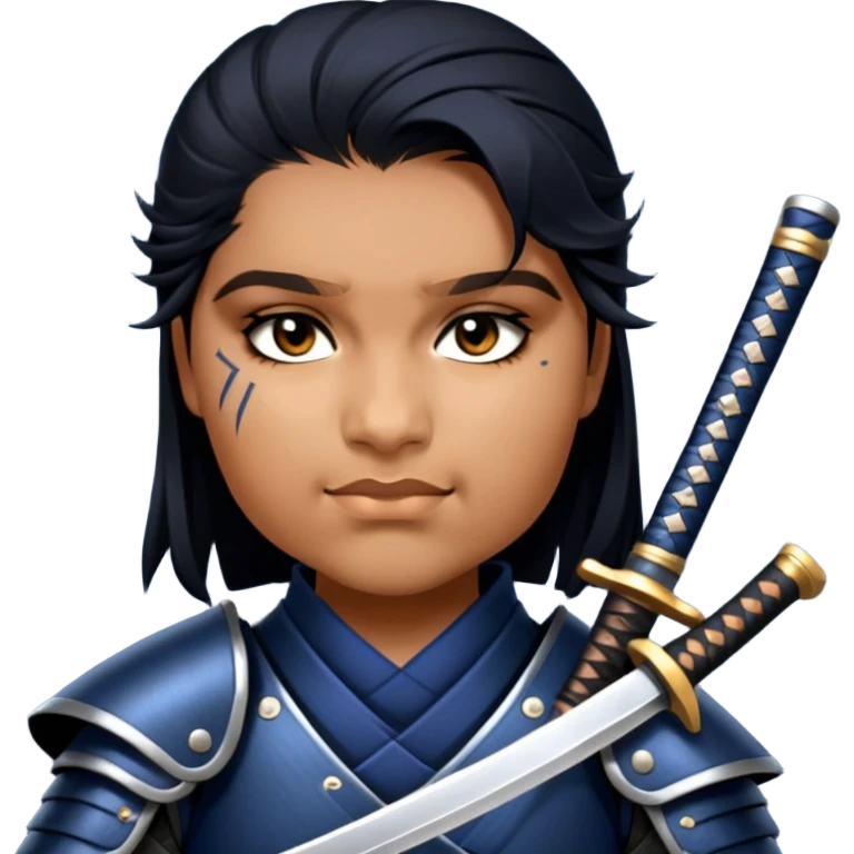 Warrior Samurai emoji | AI Emoji Generator