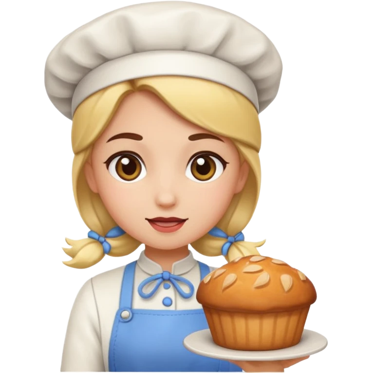 Bakery girl emoji | AI Emoji Generator