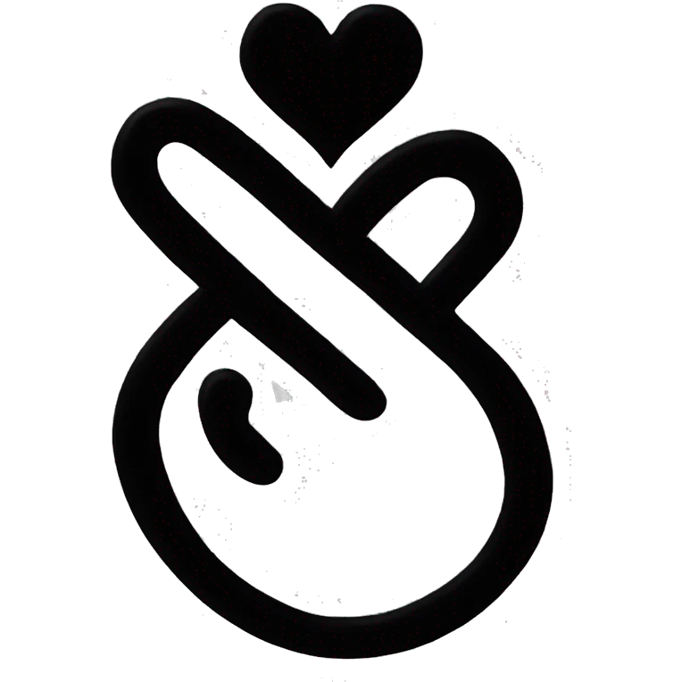 lonely heart in grayscale emoji | AI Emoji Generator