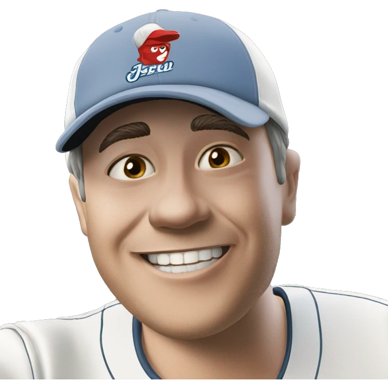 happy man in baseball cap emoji | AI Emoji Generator
