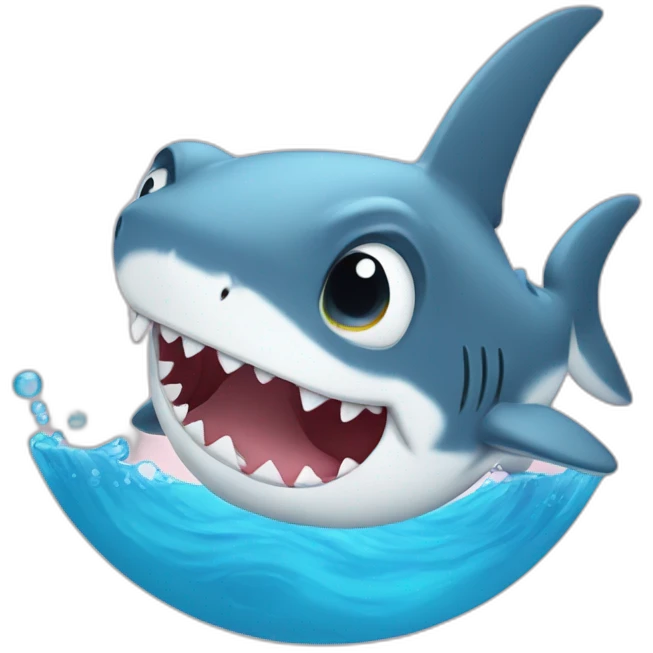 Baby-shark-tudu-tudu-tudu emoji | AI Emoji Generator