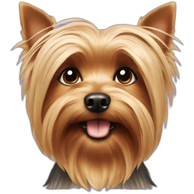 Yorkshire terrier emoji | AI Emoji Generator