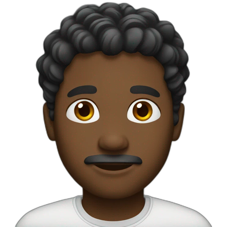 Black man emoji | AI Emoji Generator