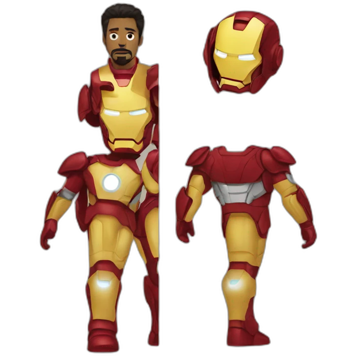 Iron man emoji | AI Emoji Generator
