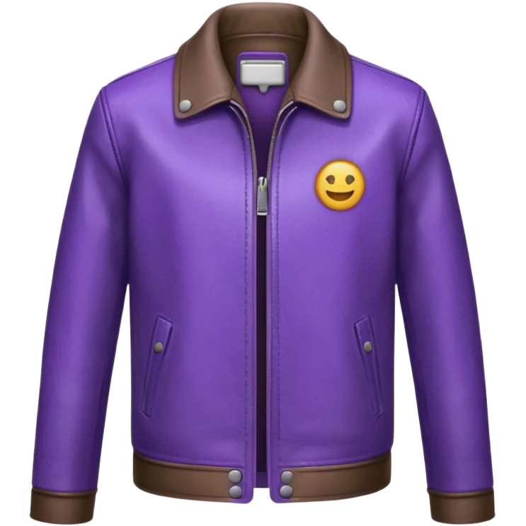 jacket: púrpura emoji | AI Emoji Generator