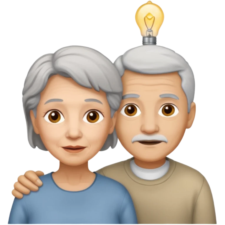 lo mismo que estas haciendo solo coloca alado de la abuela un hombre ...