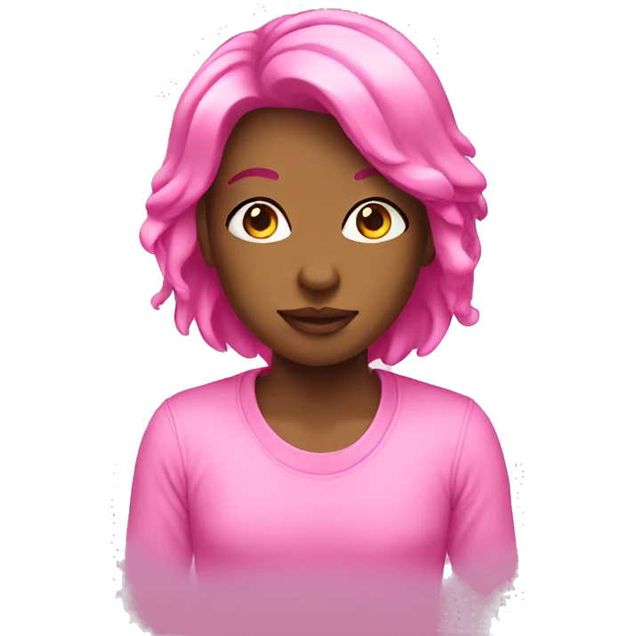Pink emoji | AI Emoji Generator