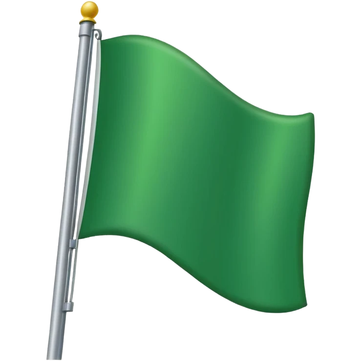 Green flag emoji | AI Emoji Generator