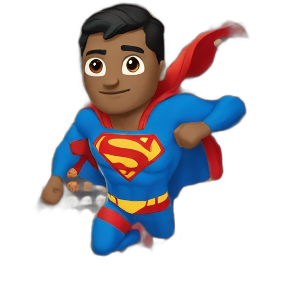 superman emoji | AI Emoji Generator
