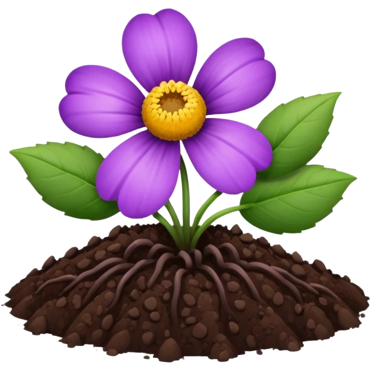 I wish there was soil instead of a flower pot. emoji | AI Emoji Generator