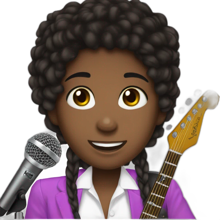 singing with a guitar emoji | AI Emoji Generator