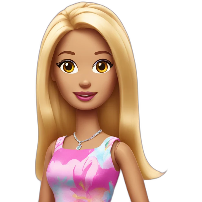 Barbie emoji | AI Emoji Generator