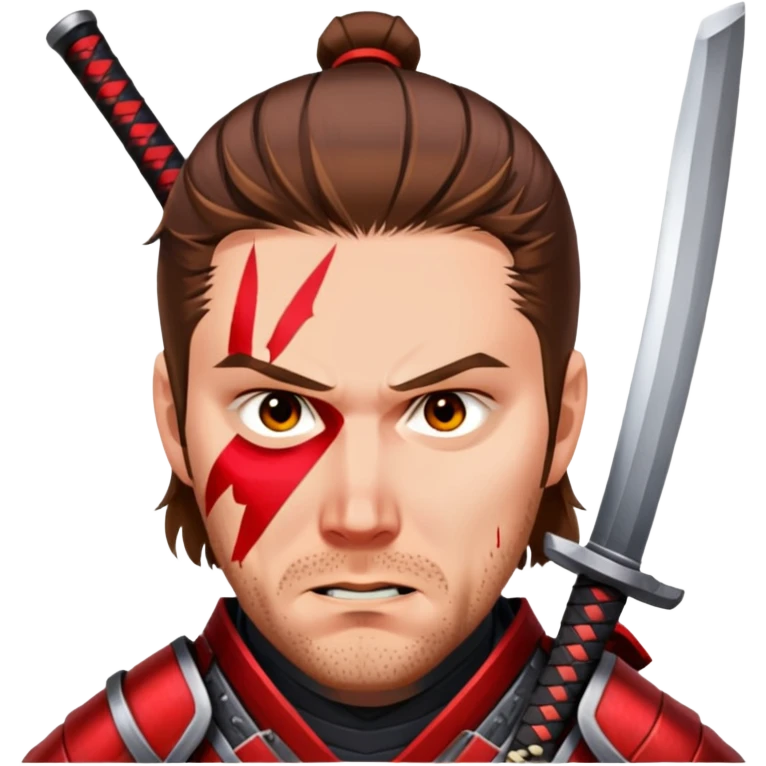 Battle-Ready Samurai emoji | AI Emoji Generator