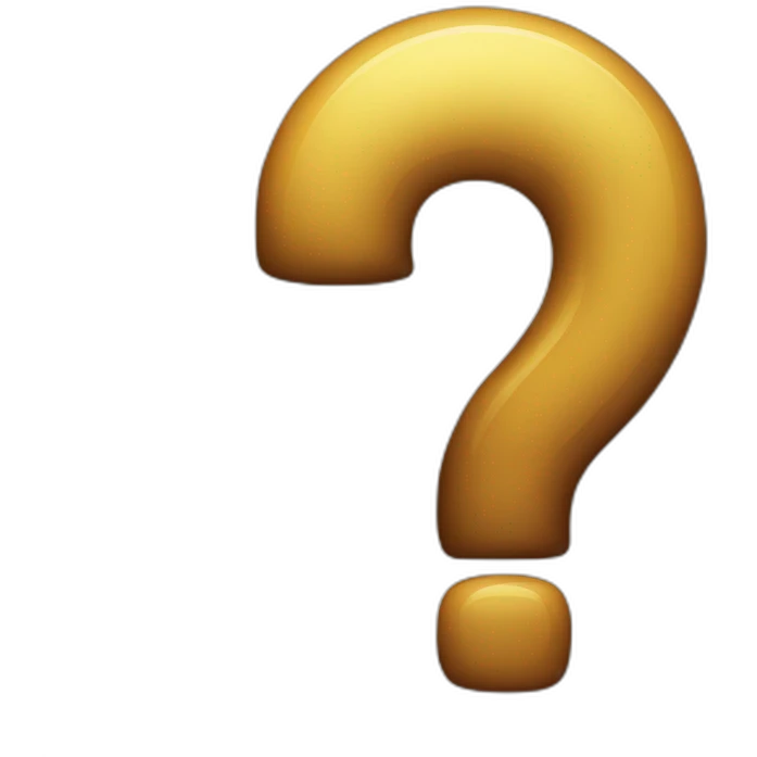 question mark emoji | AI Emoji Generator