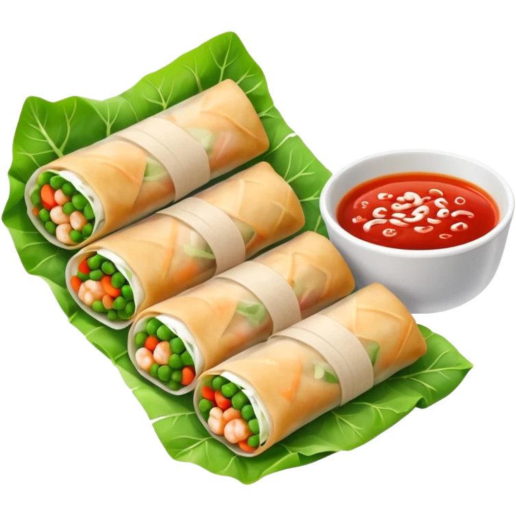 make it look like an Asian spring roll, not a burrito! (please ...