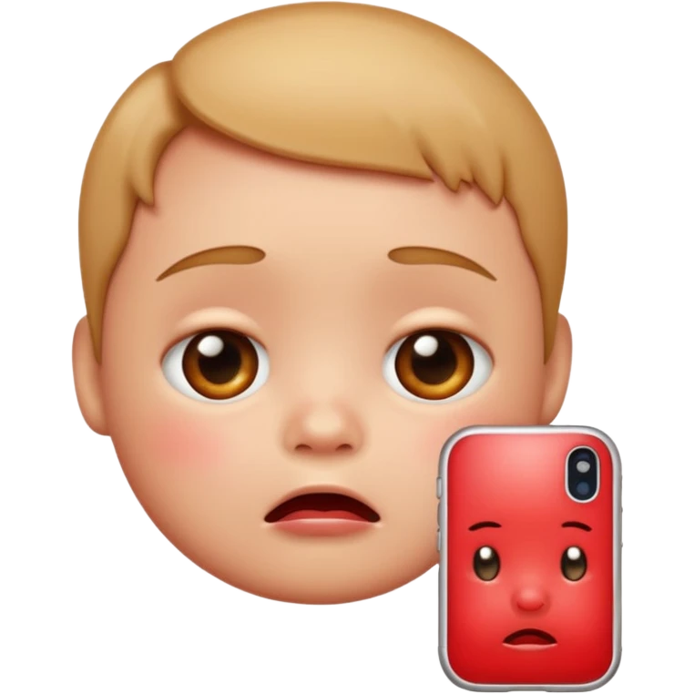 Please make an iPhone version of the baby emoticon that hurts because ...