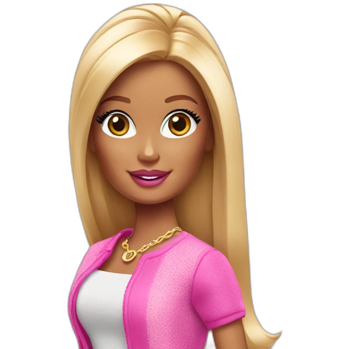 Barbie emoji | AI Emoji Generator