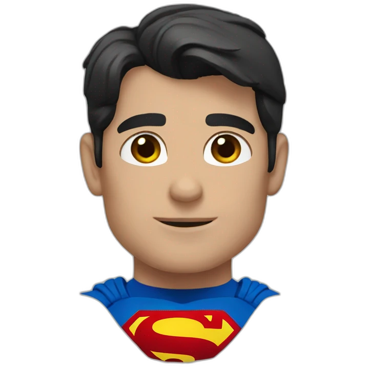 superman emoji | AI Emoji Generator