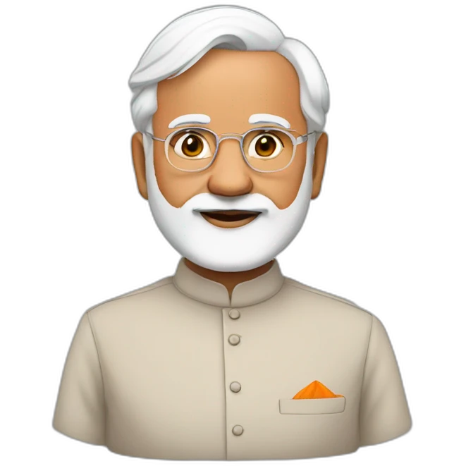 Narendra Modi emoji | AI Emoji Generator