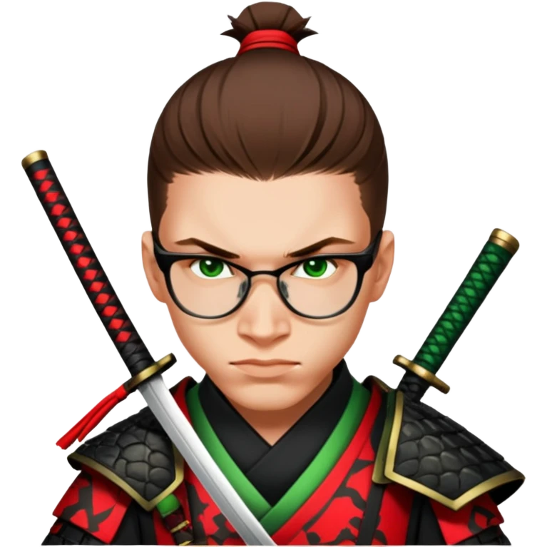 Daring Samurai emoji | AI Emoji Generator