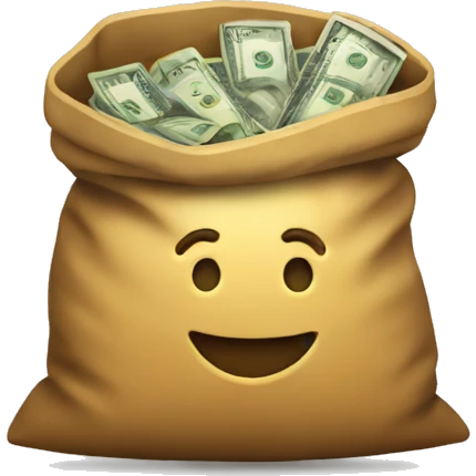 BAG OF MONEY emoji | AI Emoji Generator