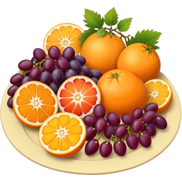 Fruit Plate emoji | AI Emoji Generator