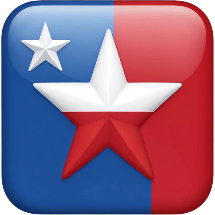 An emoji of the Texan flag emoji | AI Emoji Generator