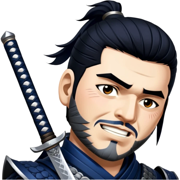 Warrior Samurai emoji | AI Emoji Generator