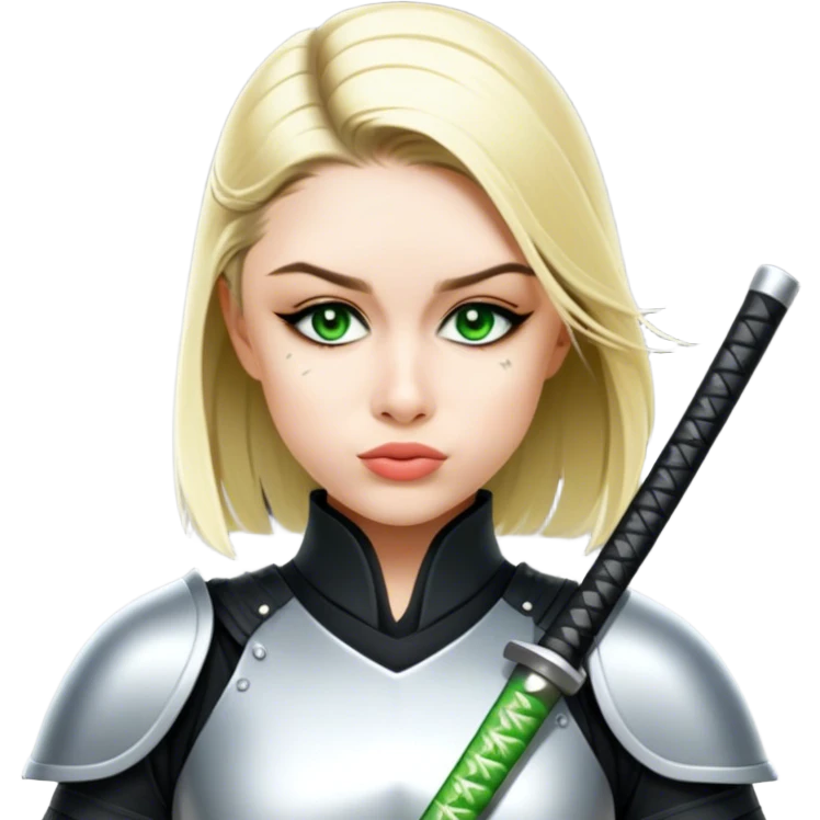Modern Samurai emoji | AI Emoji Generator