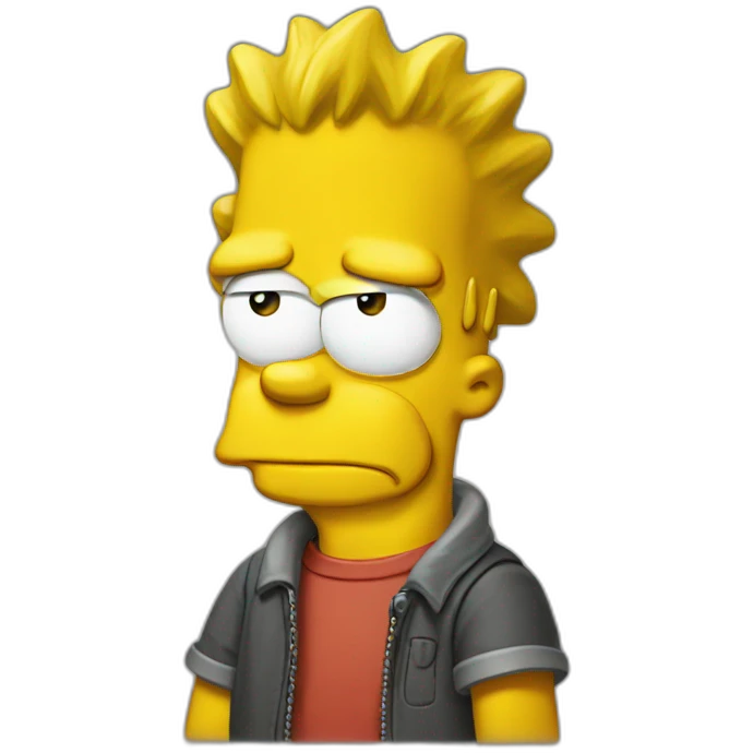 Bart simpson emoji | AI Emoji Generator
