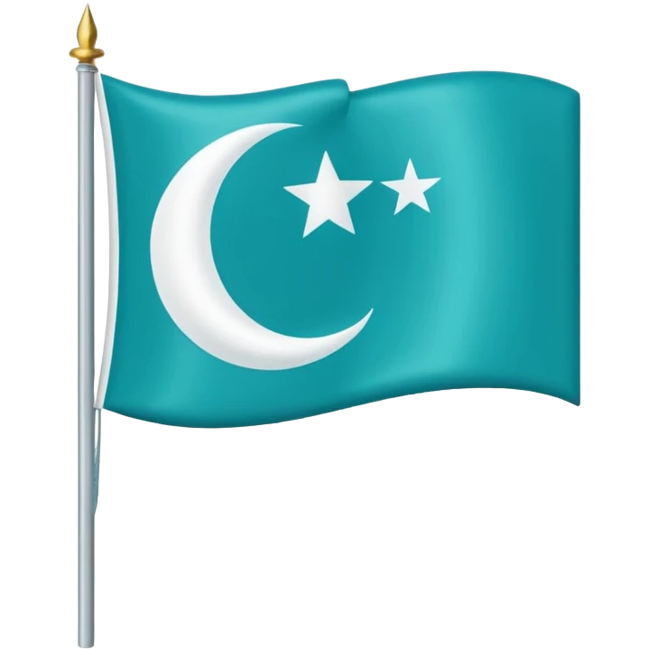 Turkuaz renginde türk bayrağı yapar mısın. Bayrak. I want to flag ...