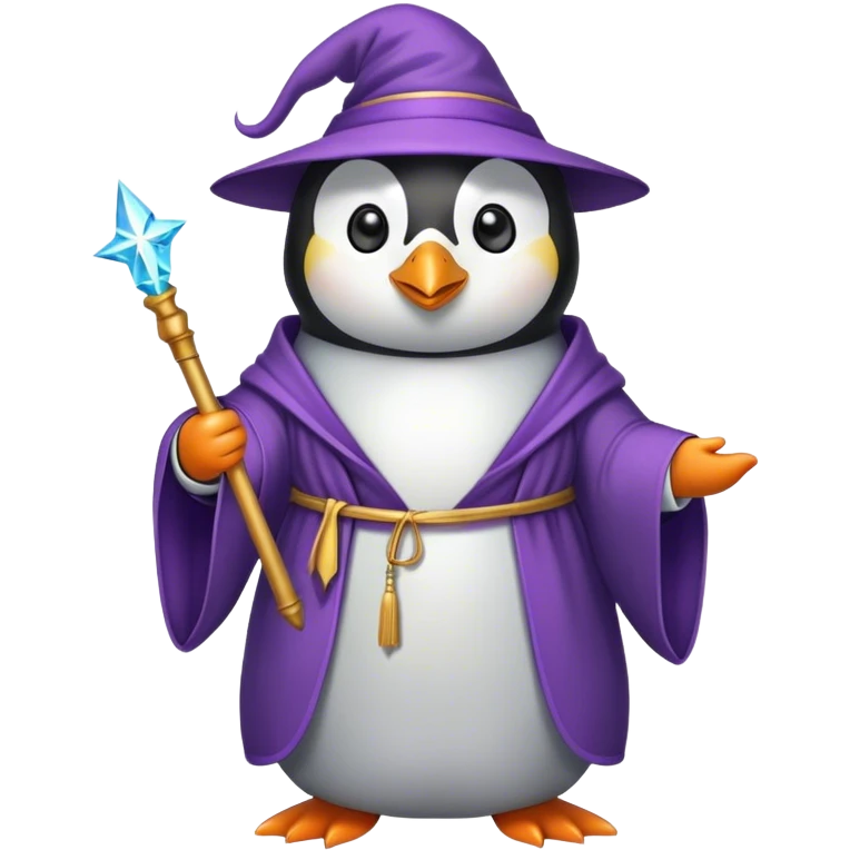 penguin wizard emoji | AI Emoji Generator