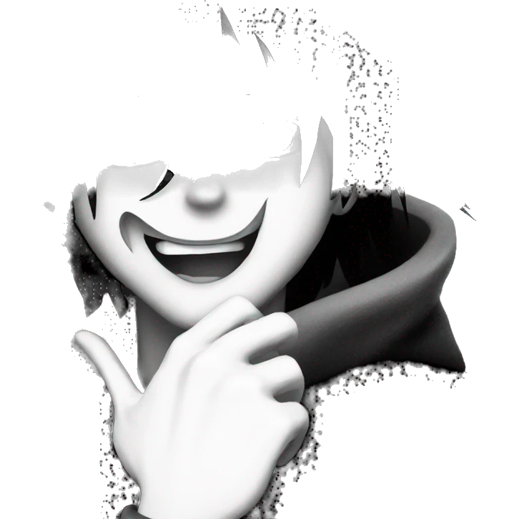 mysterious boy staring open mouth emoji | AI Emoji Generator