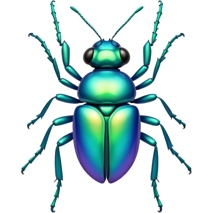 very shiny bug emoji | AI Emoji Generator
