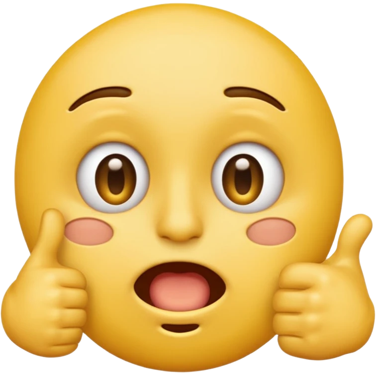 Original yellow Emoji face stressed out with one eye quivering half ...