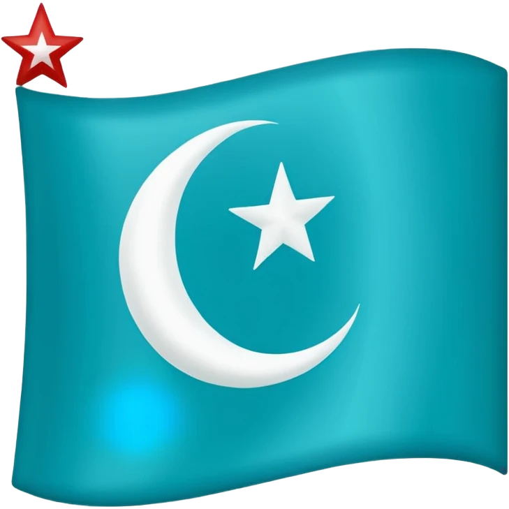 Turkuaz renginde türk bayrağı yapar mısın. Bayrak. I want to flag ...