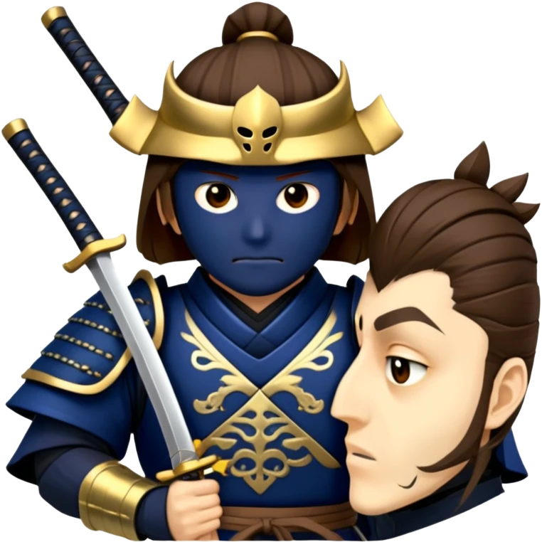 Samurai Strategist emoji | AI Emoji Generator