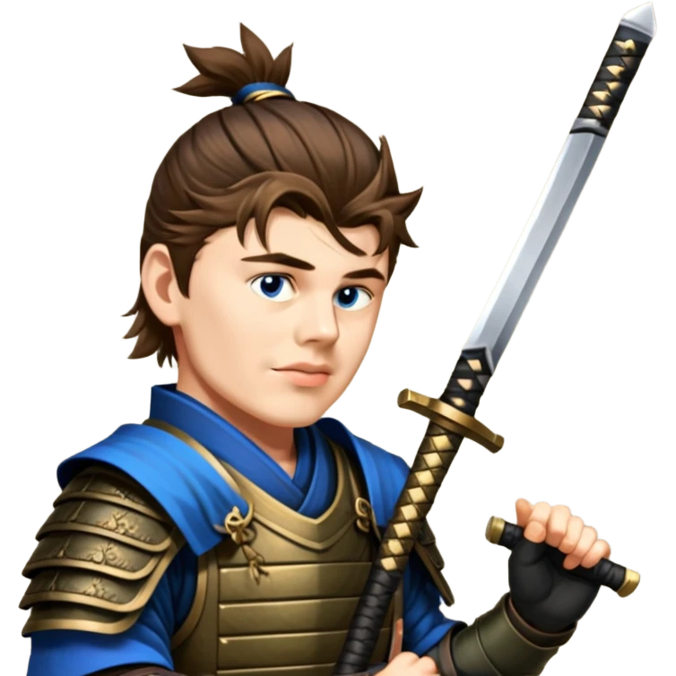 Ancient Samurai emoji | AI Emoji Generator