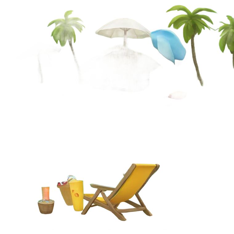Beach emoji | AI Emoji Generator