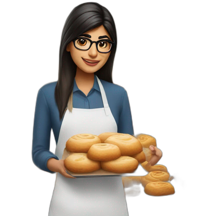 Mia Khalifa Bakery emoji | AI Emoji Generator