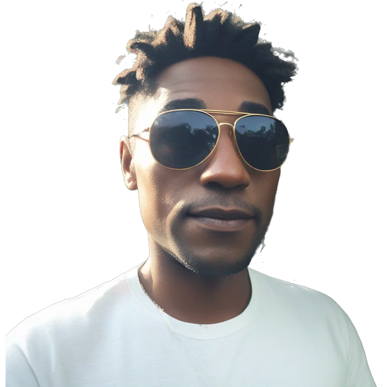 cool dude under tree emoji | AI Emoji Generator